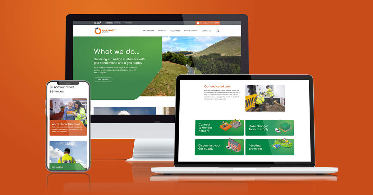 Mentor Launches new Wales & West Utilities Website & Branding | Mentor ...
