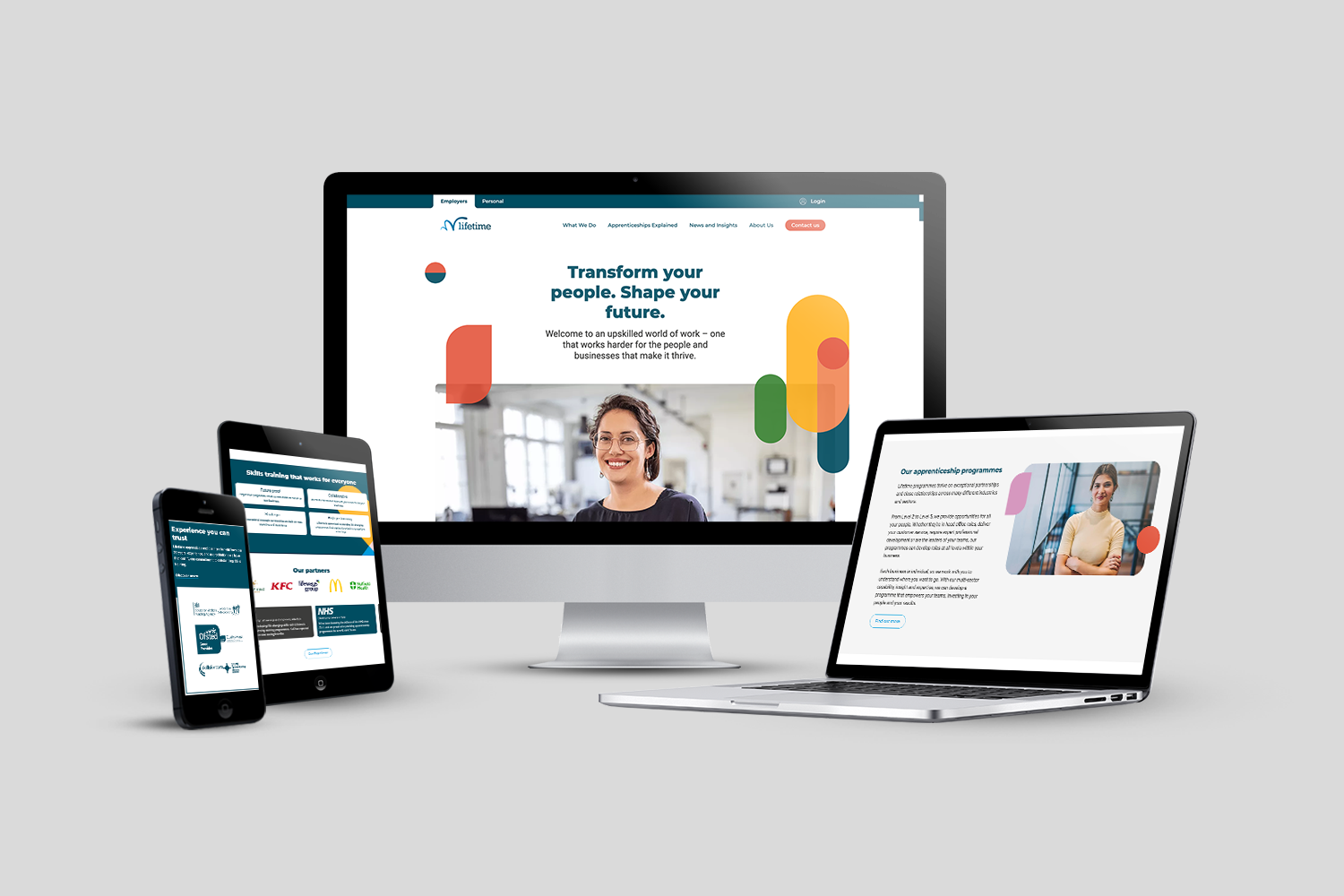 Lifetime - Website design and development | Mentor Digital