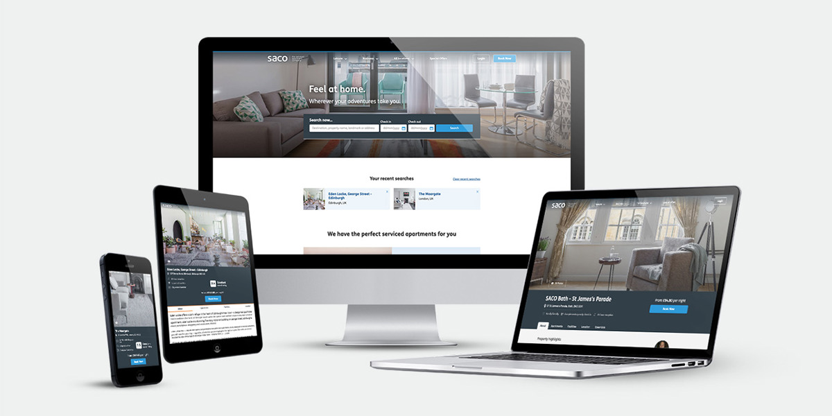 SACO - Web design, CRM integration and CMS development | Mentor Digital